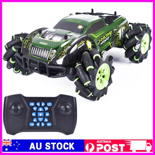 RC Lateral Drift Crab Move Stunt Car Crawler Monster Truck Rotate 360 ...