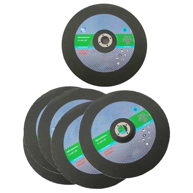 10 X Metal Cutting Slitting Discs 230mm 9 Inch Disc Angle Grinder for ...