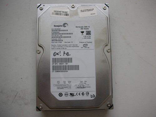 OK! Seagate Barracuda 7200.10 250GB ST3250820AS 100436225 3.CHL | eBay