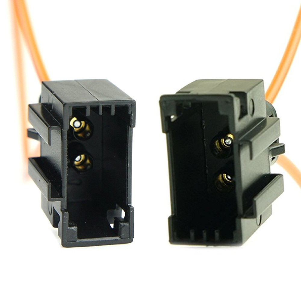 MOST Fibre Optic Loop Cable Bypass Connector Fits Mercedes BMW Porsche ...