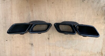 Genuine Mercedes exhaust tips rear c63s AMG tail pipe A2054900727 ...