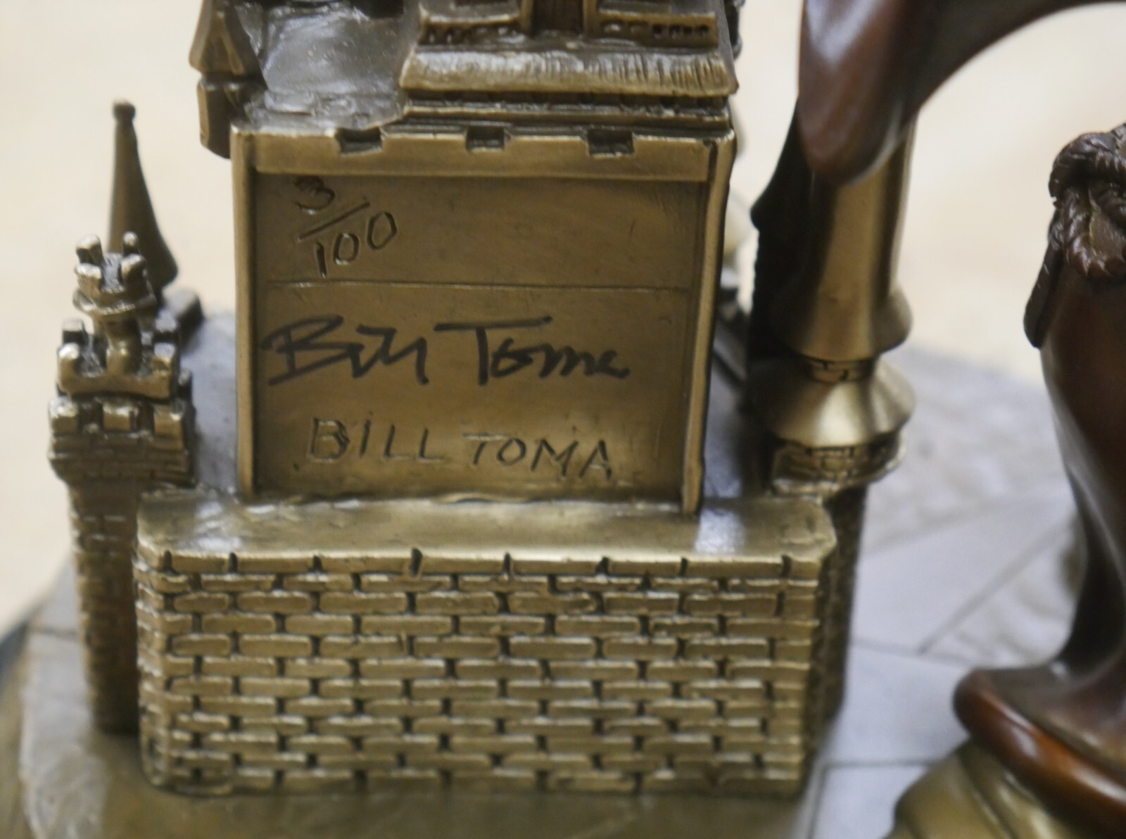 Disney 25 Magical Years Bill Toma Bronze Mickey Mouse Sculpture 3/100 ...