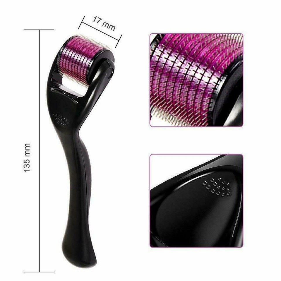 0.5mm 1mm 1.5mm 2.0mm 540 Microneedle Scar Derma Roller Dermaroller | eBay