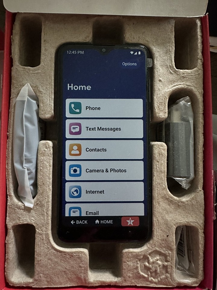 Lively Jitterbug Smart3 Smartphone for Seniors Black | eBay