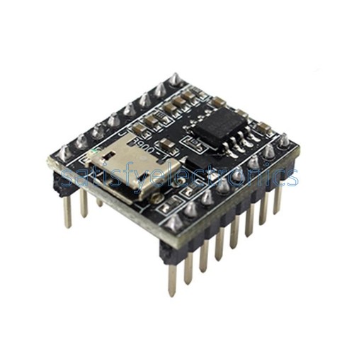JQ8900-16P MCU serial port control MP3 voice sound module MP3 Voice ...