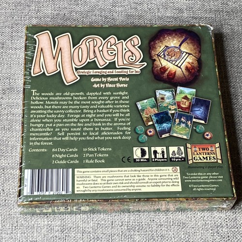 Morels: Strategic Mushroom Foraging and Feasting Board Game 2 Lanterns ...