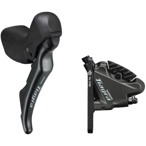 Shimano ST-4720 Tiagra 10-speed STI bled with BR-4770 flat mount ...
