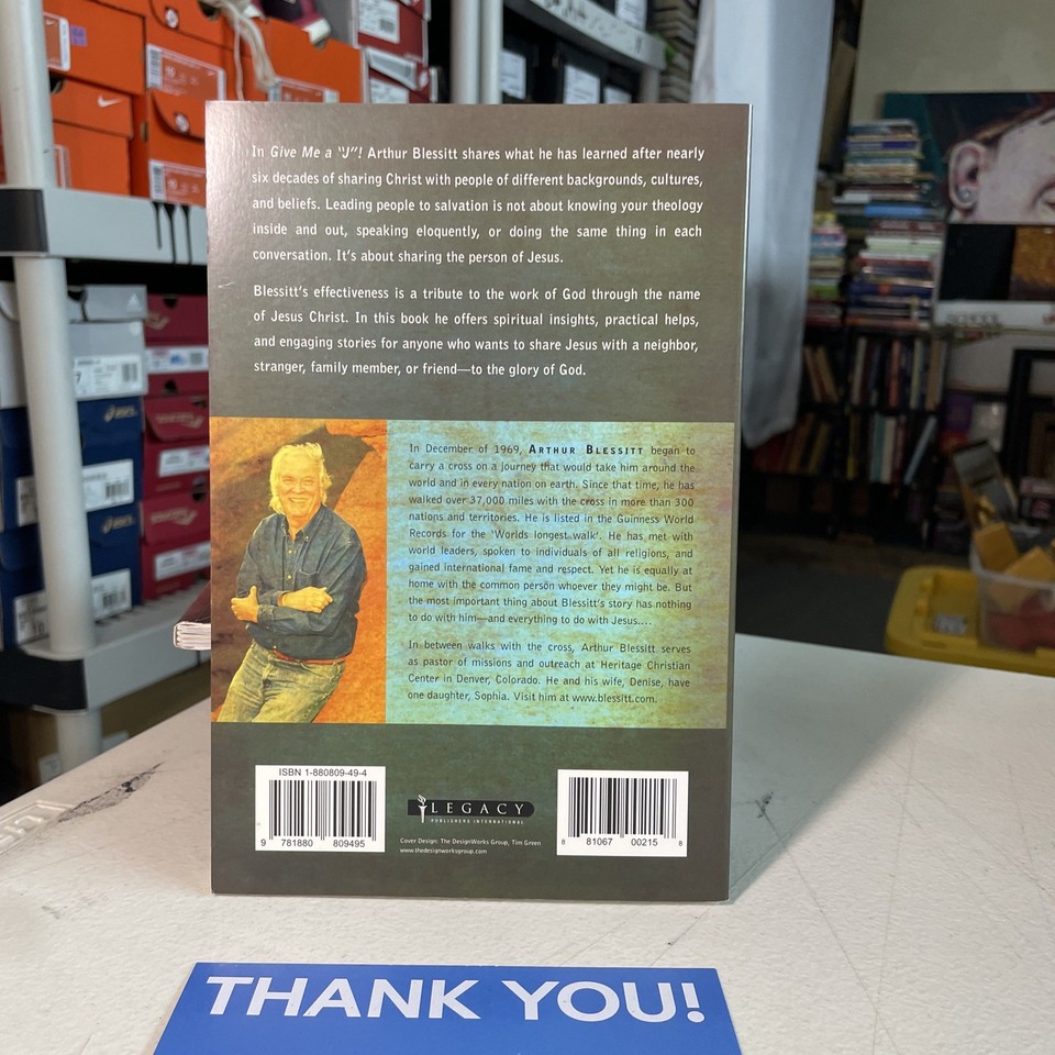 Give Me a J ! : It's All about Jesus by Arthur Blessitt (2006, Perfect ...