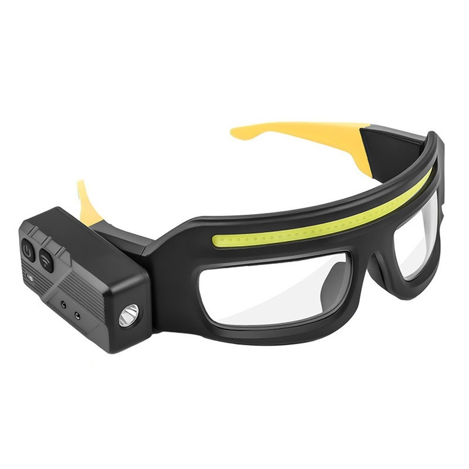 Outdoor Adventures LED Safety Glasses Motion Sensor On/off 5 Lighting ...