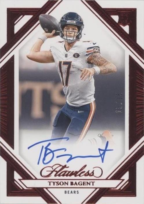 2023 Panini Flawless - Rookie Frame Signatures Tyson Bagent #RFS-TBA ...