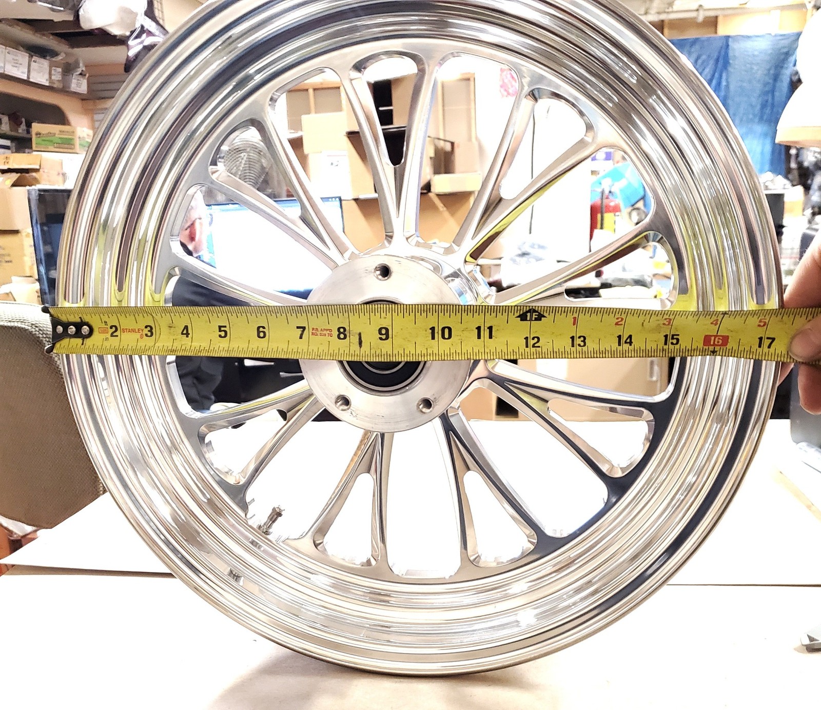 Ultima 37-625 Manhattan Polished CNC 16" .5" Front Wheel (477) for sale ...
