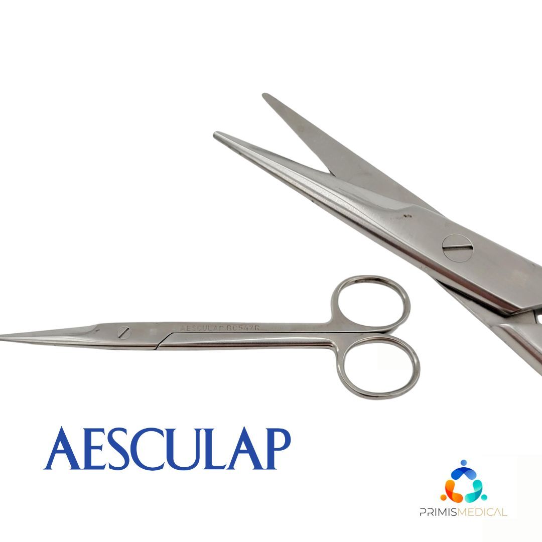 Aesculap BC547R Mayo Dissecting Scissors Straight Beveled Blade 6-3/4 ...