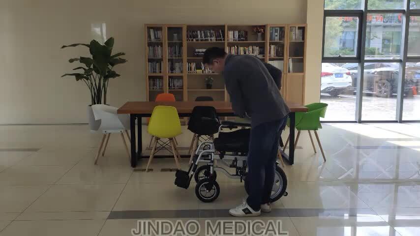 500W Dual Motor Electric Wheelchair Folding Mobility Aid Motorized ...