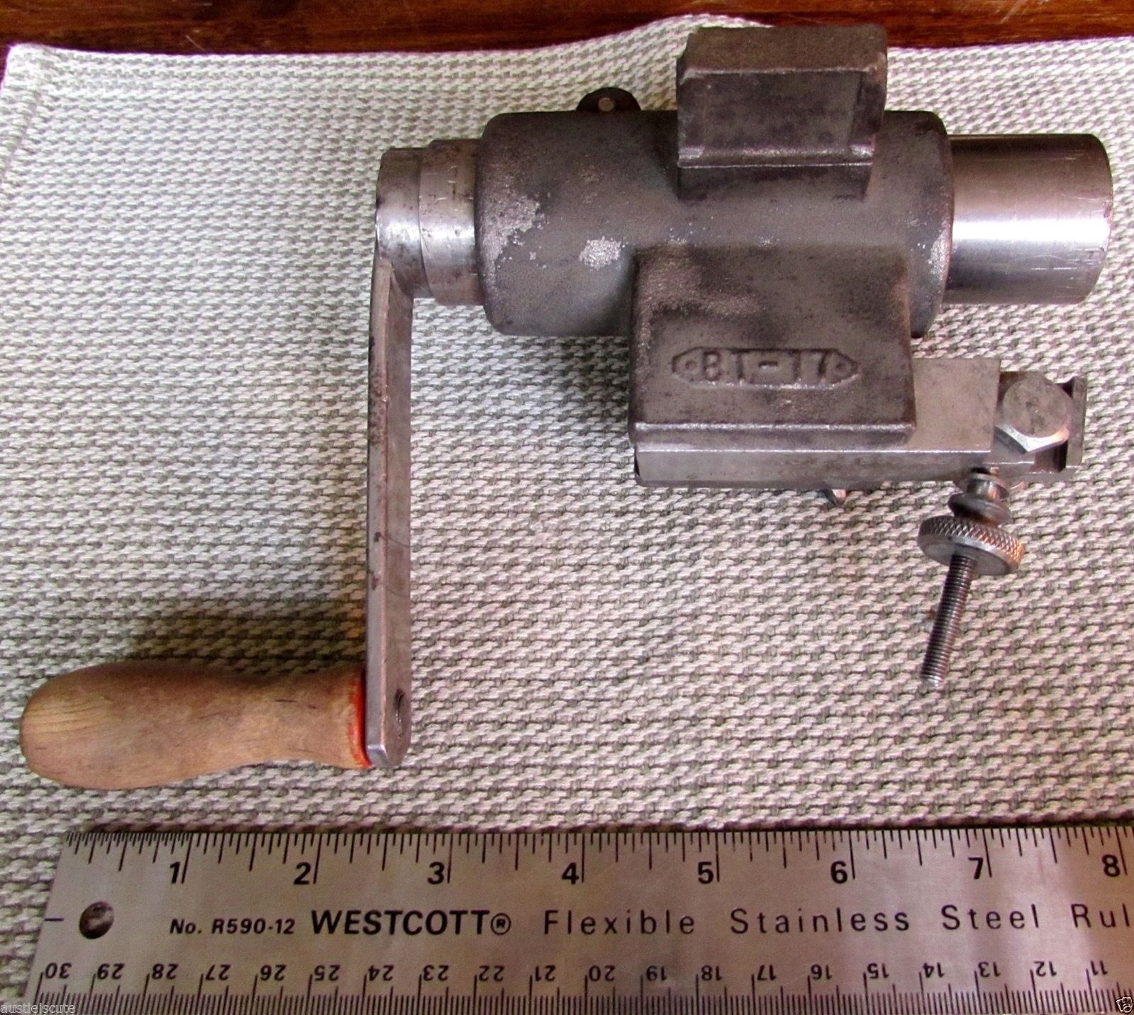 Vintage Cast Iron Armature Turning Cutting UnderCutting Tool BT-17 | eBay