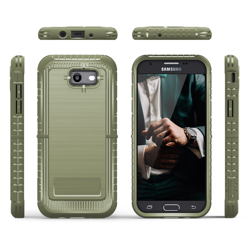For Samsung Galaxy Sol 2 J3 Eclipse J3 Mission J327 Brushed Case ...