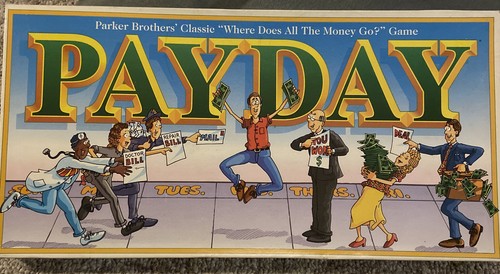 Vintage 1994 PAYDAY Board Game COMPLETE Finance Original Rare Old ...