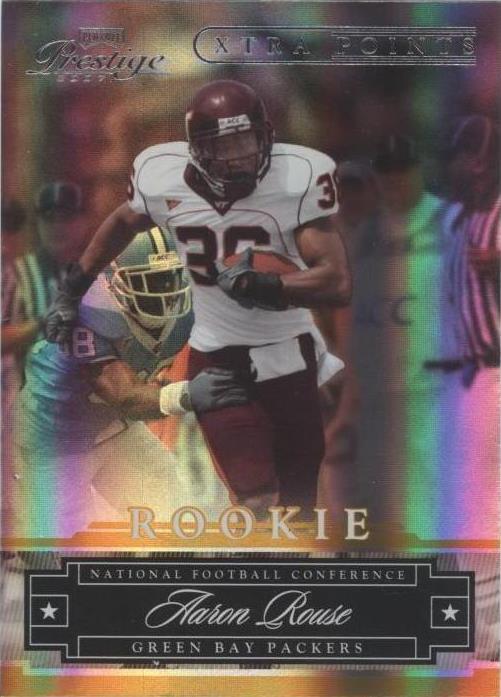 2007 Playoff Prestige - Rookie Aaron Rouse #236 Xtra Points Gold (RC ...