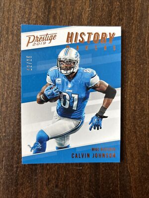 2019 Panini Prestige History Makers Xtra Points Bronze /25 Calvin ...