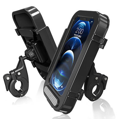 Motorbike Phone Holder Bike Phone Mount Case for Motorcycle Scooter ...