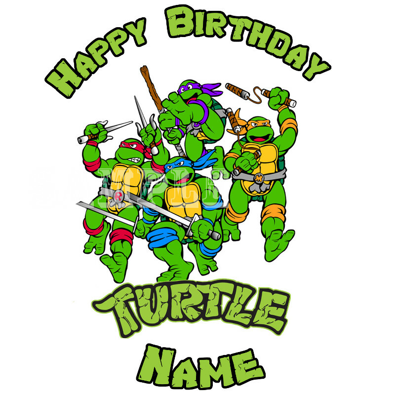 Ninja Turtle Cake Toppers Ninja Turtle Cake Topper