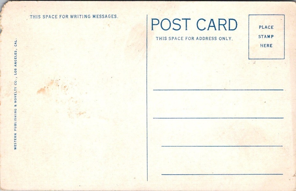 Beverly Hills California CA Pola Negri in Her Garden Vintage Postcard ...