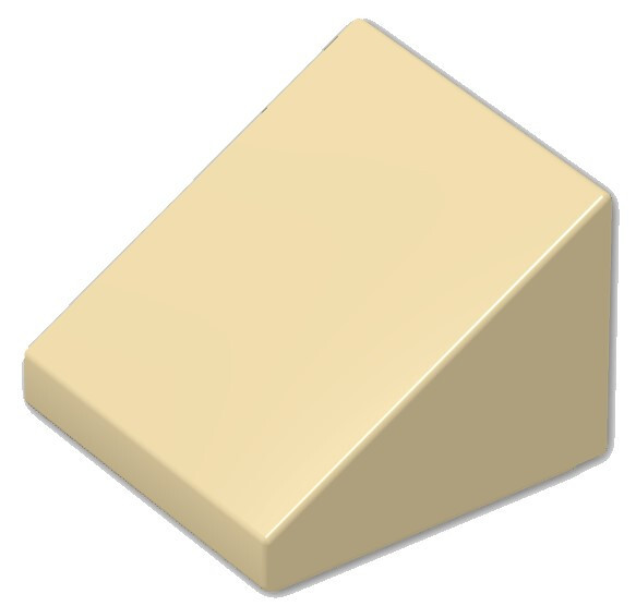 ☀️Lego 1x1x2/3 Tan slope x100 Stud Part Piece Bulk Lot Legos # 54200 | eBay