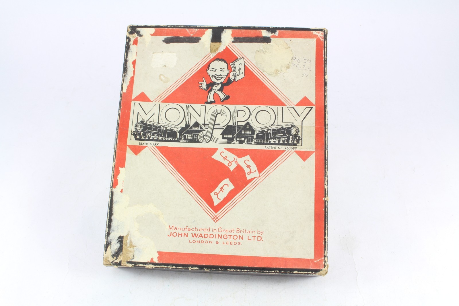 Waddingtons Monopoly Vintage Board Game Early Release No Board | eBay UK
