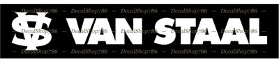 Van Staal Fishing Rods & Reels - Outdoors - Vinyl Die-Cut Peel N' Stick ...