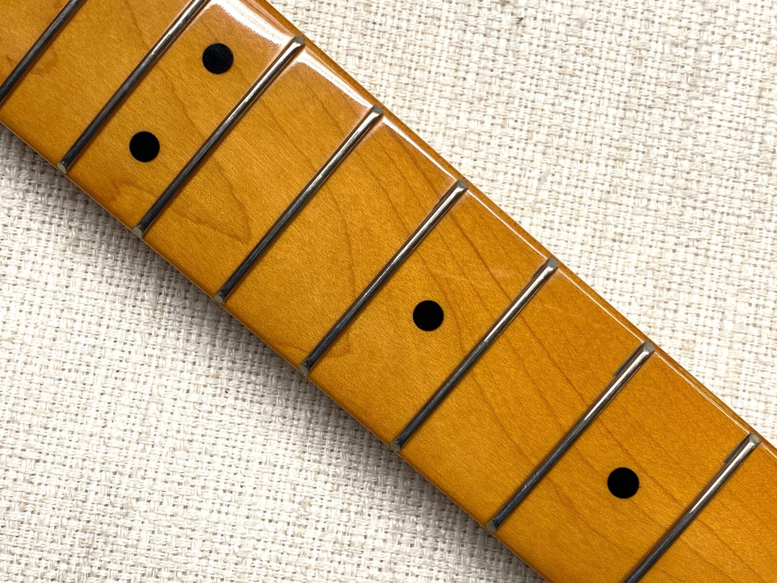 OEM Fender Squier TELECASTER THINLINE NECK w/TUNING KEYS Maple Classic ...