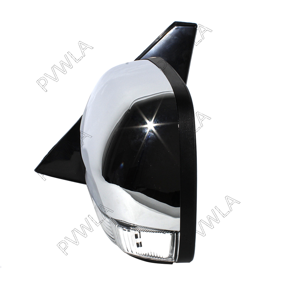 Left Mirror 10-pin Chrome-plating For Mitsubishi Pajero 2006-2021 ...
