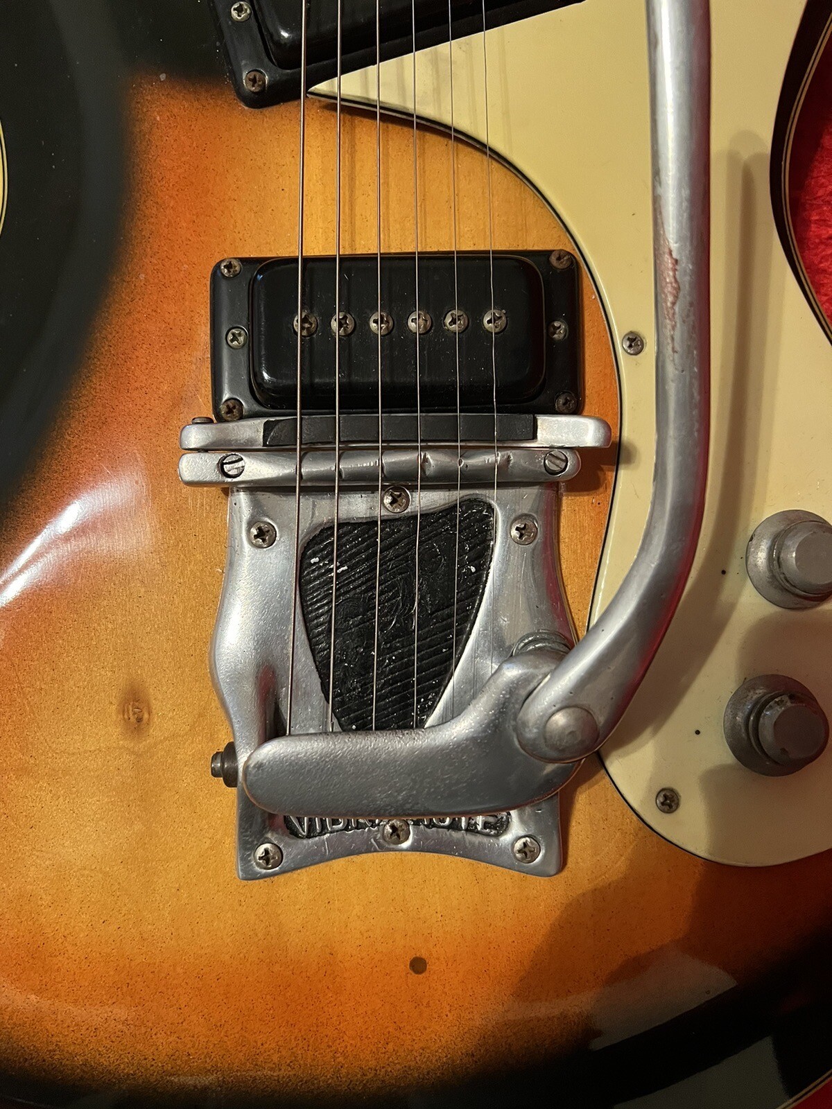 1959 MOSRITE (Pre Ventures) Double Neck - Set Neck - Side Jack -Real ...