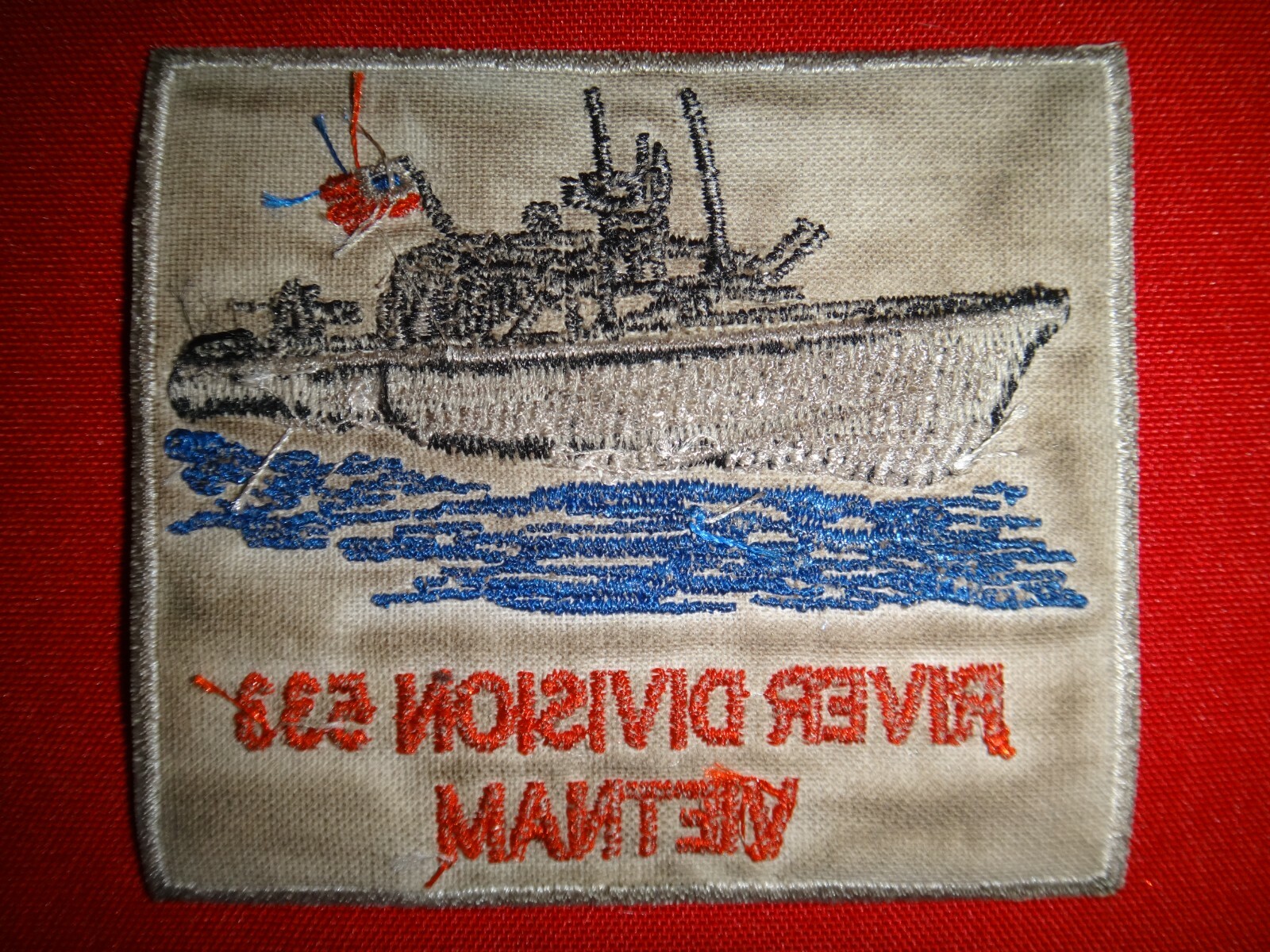 US Navy Brown Water PBR RIVER DIVISION 533 Vietnam War Patch | eBay
