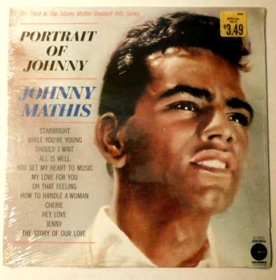 SEALED LP Johnny Mathis "Portrait of Johnny" Columbia Limited Edition ...
