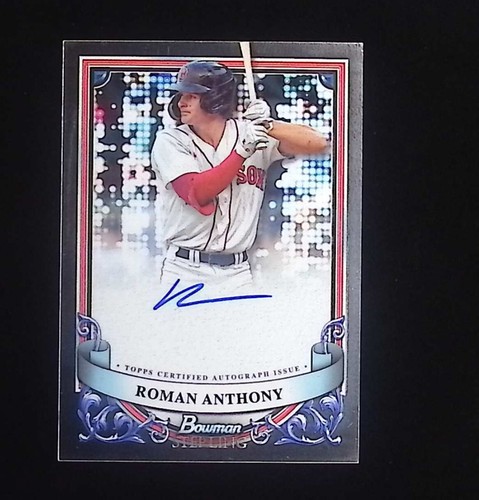 ROMAN ANTHONY 2024 BOWMAN STERLING AUTOGRAPH RED SOX AUTO | eBay