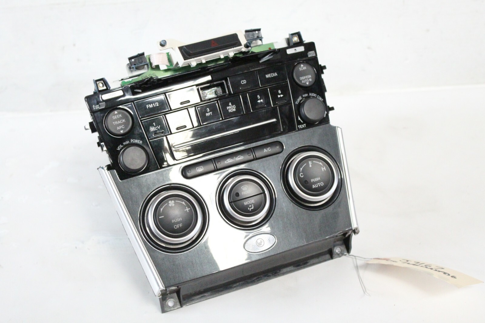 2006-2007 MAZDA MAZDASPEED 6 RADIO HEAD UNIT CLIMATE CONTROL J9167 | eBay