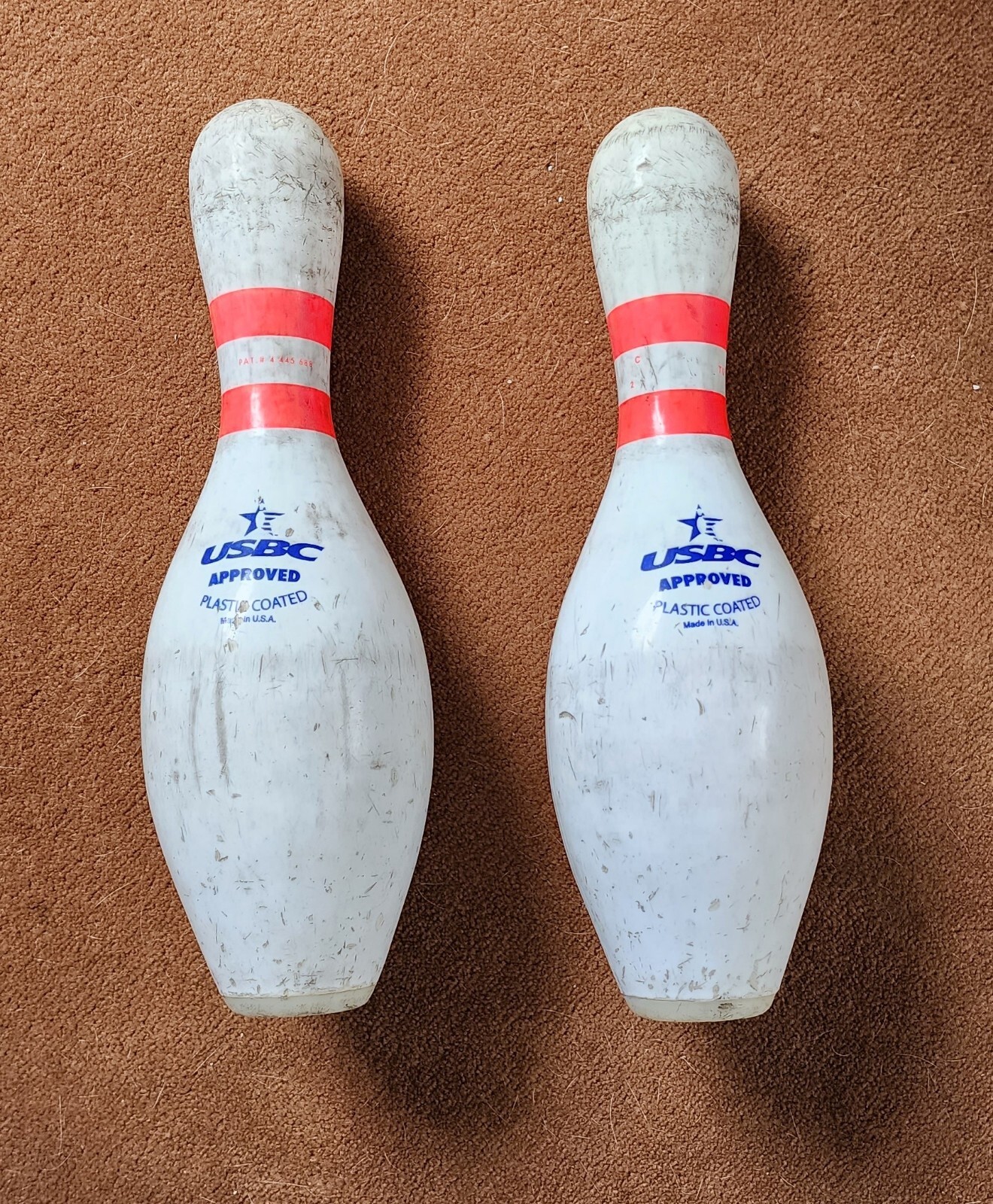 AMFLITE II Qubica USBC WIBC Approved Bowling Pin Made In USA Lot of 2 ...