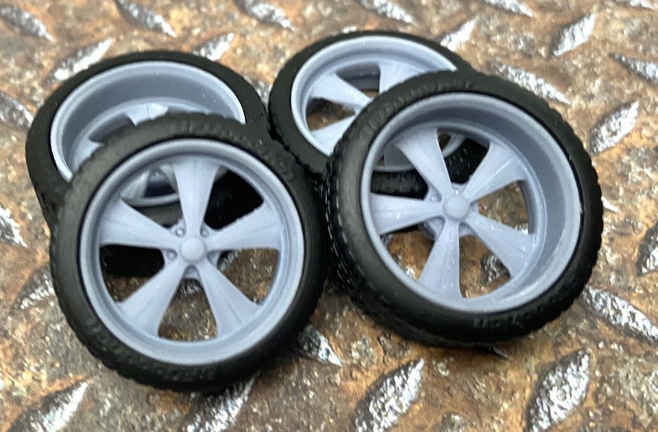 Resin 21/20 In. “US Mags Thruster” Model car Wheels/Tires 1/24 1/25 ...