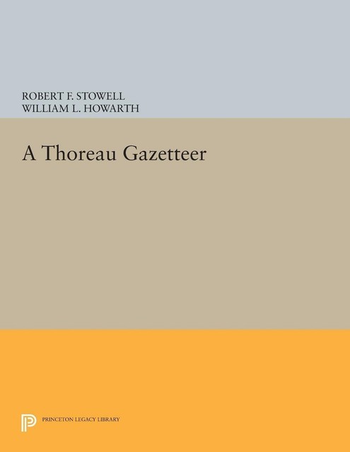 A Thoreau Gazetteer von Robert F. Stowell (2015, Taschenbuch) online ...
