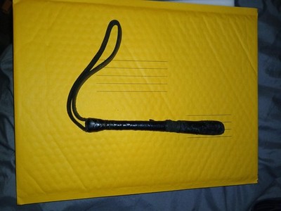 vintage antique leather police baton,sap blackjack,billyclub, flapjack ...