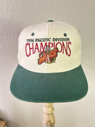 1996 Seattle Sonics Pacific Division Champions SnapBack EUC | eBay
