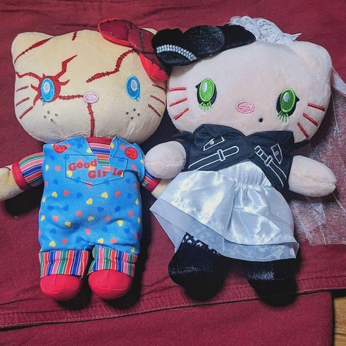 Hello Kitty Chucky Tiffany Collaboration Plush 23cm and 21cm Kitty | eBay