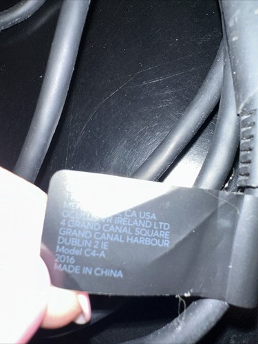 Oculus Rift C4-A VR Headset Set Black Used Tested Working Virtual ...