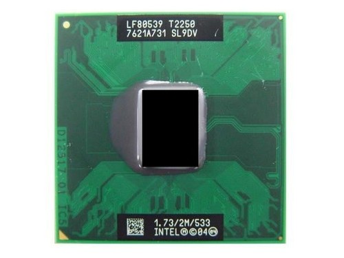 Intel Dual Core Duo Mobile CPU T2250 1.73/2M/533 SL9DV Processor Socket ...