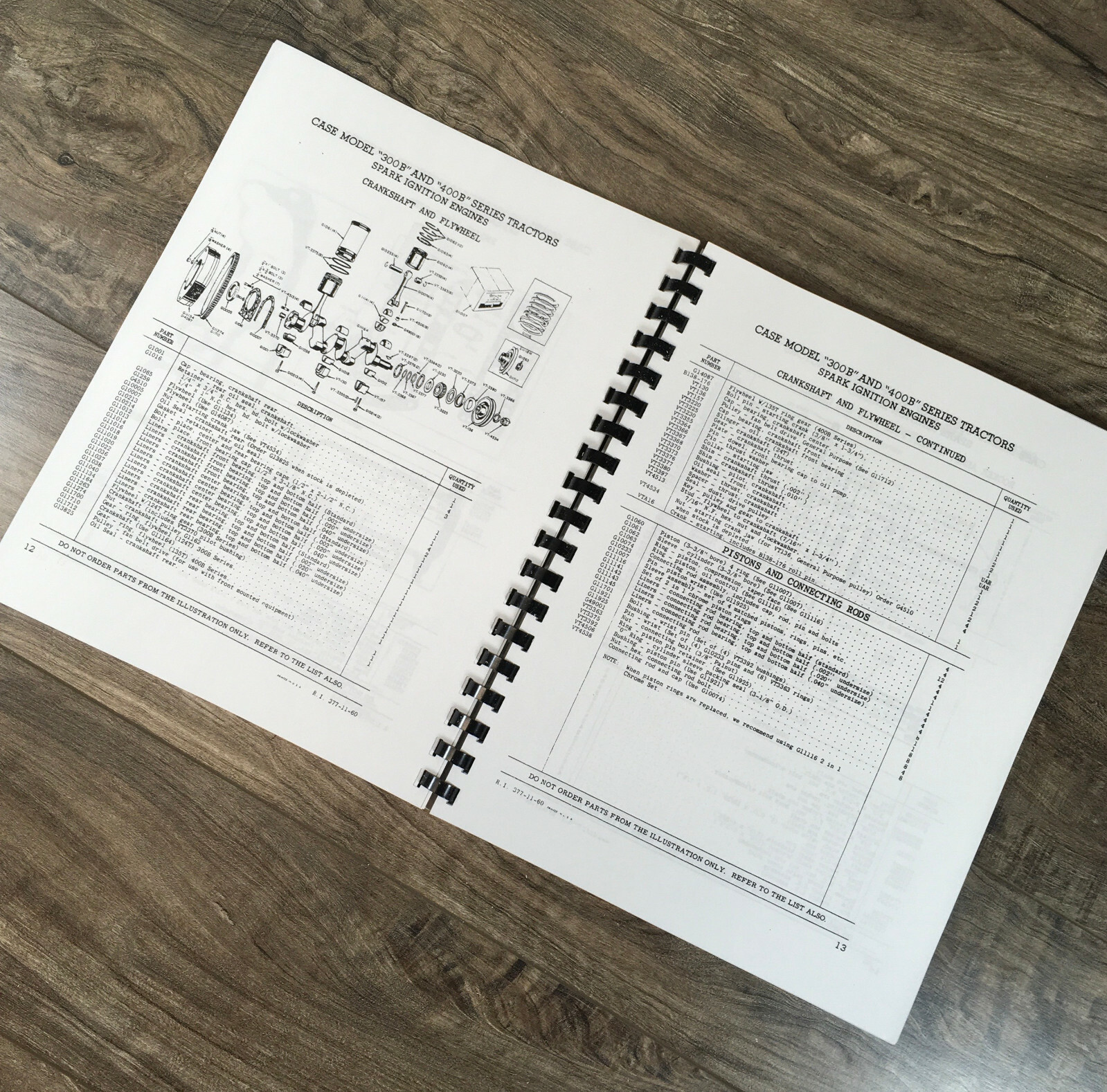 Case 311B General Purpose Tractor Parts Manual Catalog P.I.N. 6095009 ...