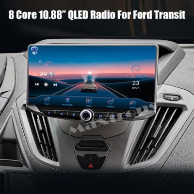 Car Sat Nav Radio Navigation For Ford Transit Connect Custom 2013-2021 ...