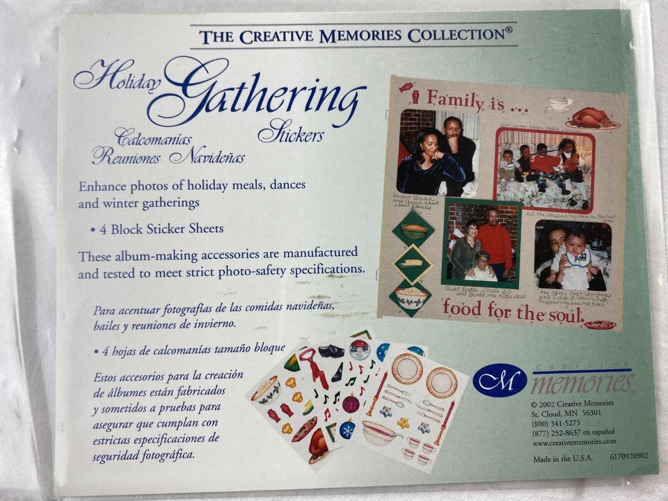 Creative Memories Sticker Pack Block Sheets VINTAGE Style YOU PICK | eBay