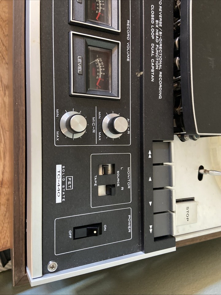 Sony Roto Bi-Lateral Head/Servo Control reel to reel player. TC-440. | eBay