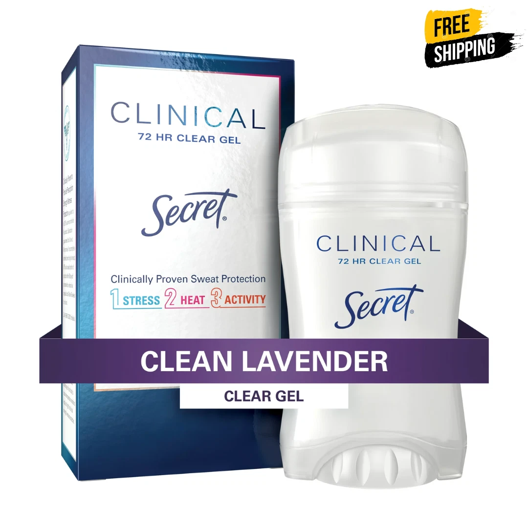 Secret Deodorant Stress Sweat