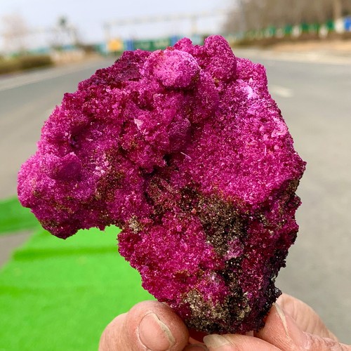 204G Natural Rough Red Corundum and Phlogo Pit Mineral Spirits Ruby Raw ...