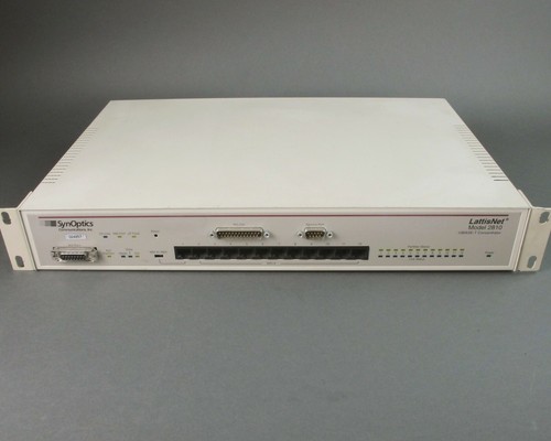 SynOptics Communications LattisNet Model 2810B - 10BASE-T Concentrator ...